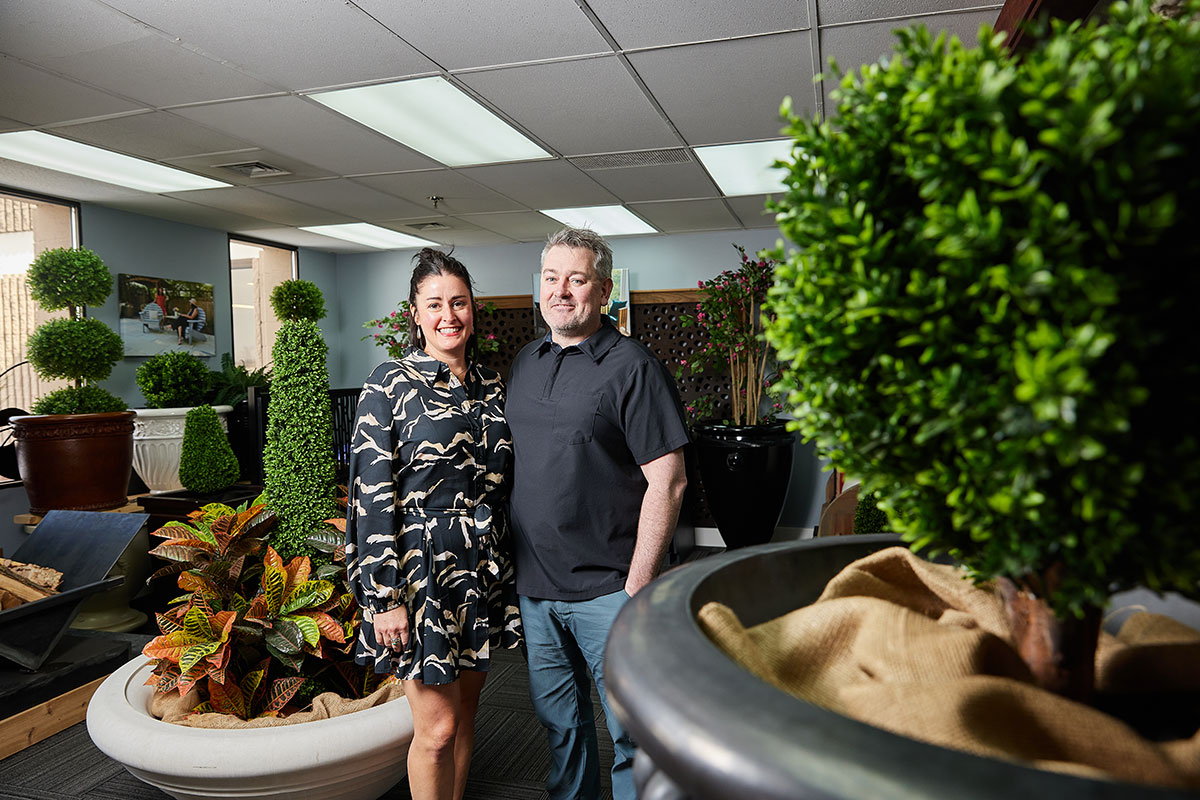 Featured in the Edina Magazine - Twisted Elements