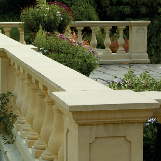 Haddonstone Balustrading - Twisted Elements