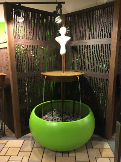 MetalSmith's Outdoor Water Feature - Twisted Elements